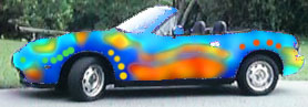 I couldn't understand why anyone would paint their Ferrari like this ...